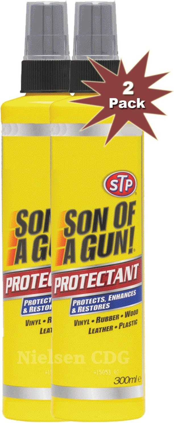 STP SON OF A GUN STP-97211EN Protectant 300ml 2pk : Amazon.co.uk ...