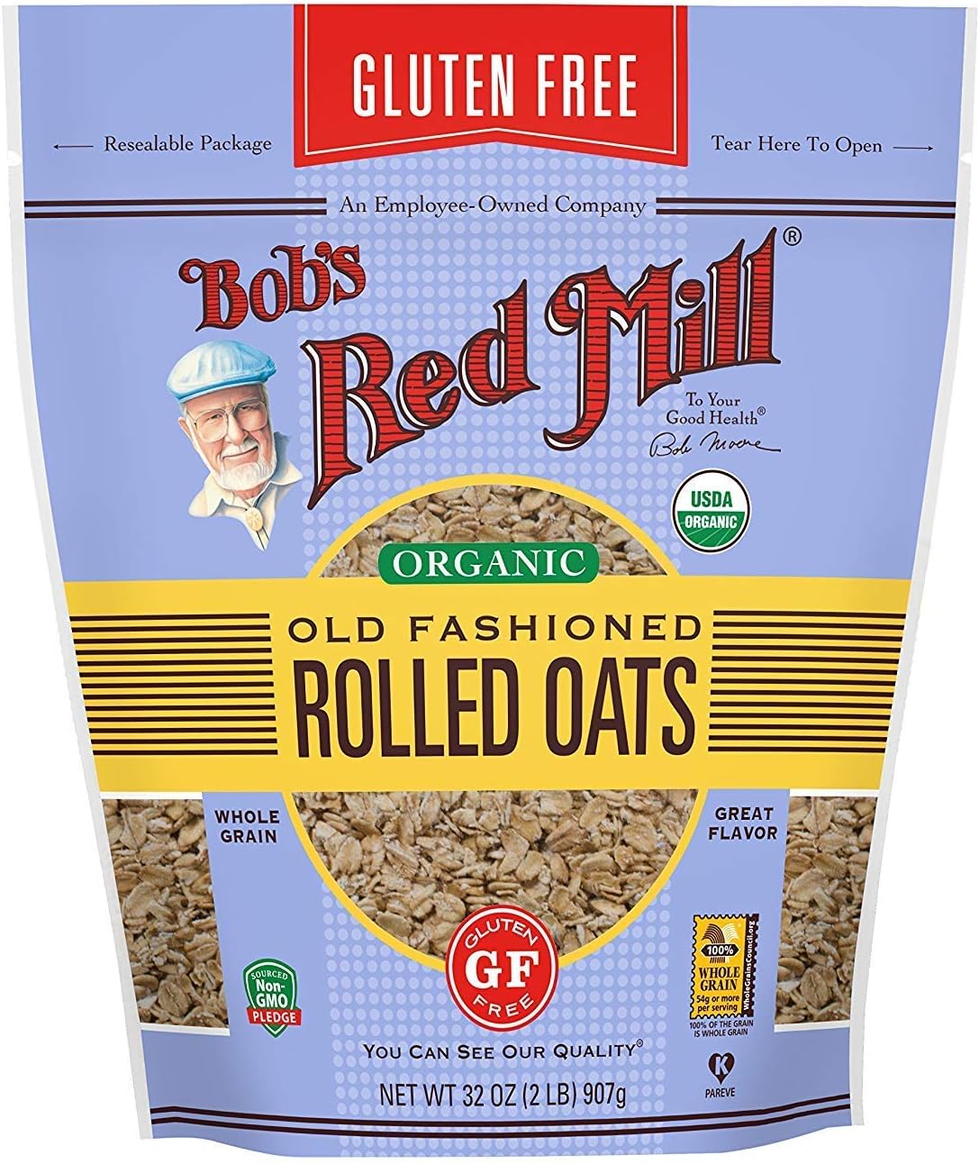 Amazon.com: Quaker Oat Gluten Free Original Porridge - 510g (1.12lbs ...