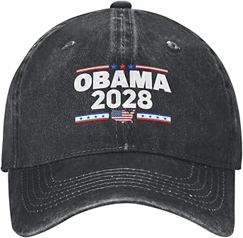 Obama 2028 Hat Obama for President 2028 Hat Adjustable Trucker Cap for ...