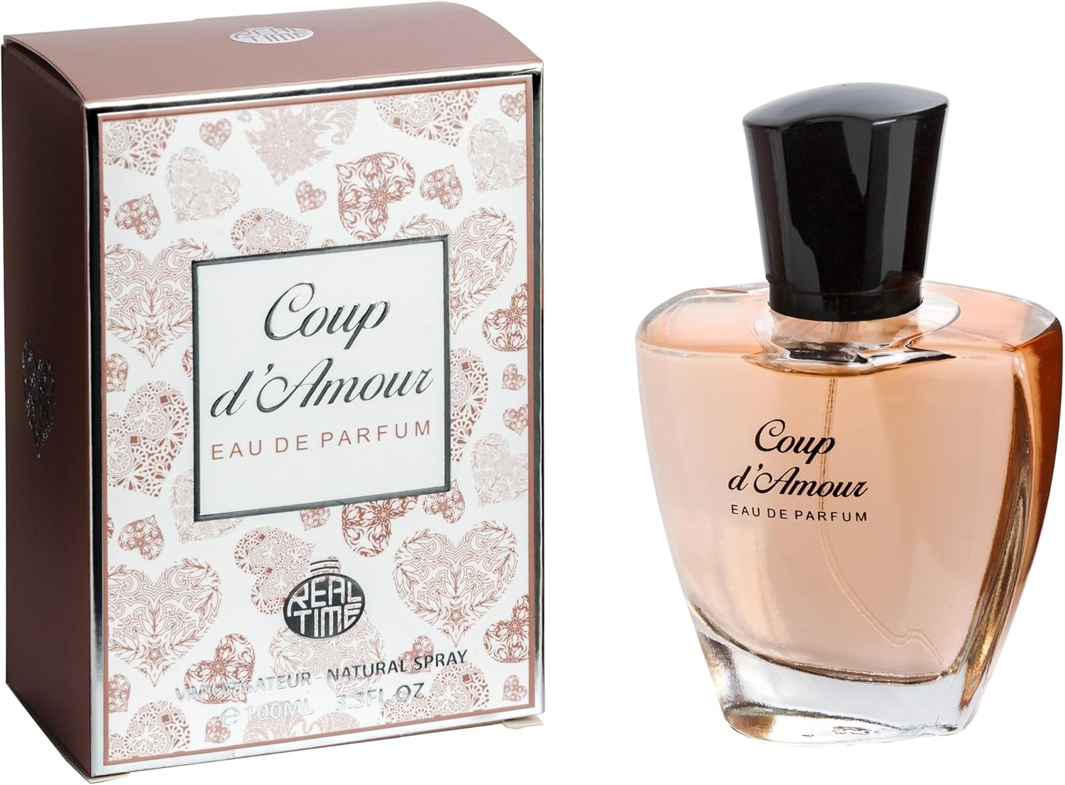 REAL TIME Eau de Parfum for Women, Coup d'Amour, 100 ml : Amazon.co.uk ...