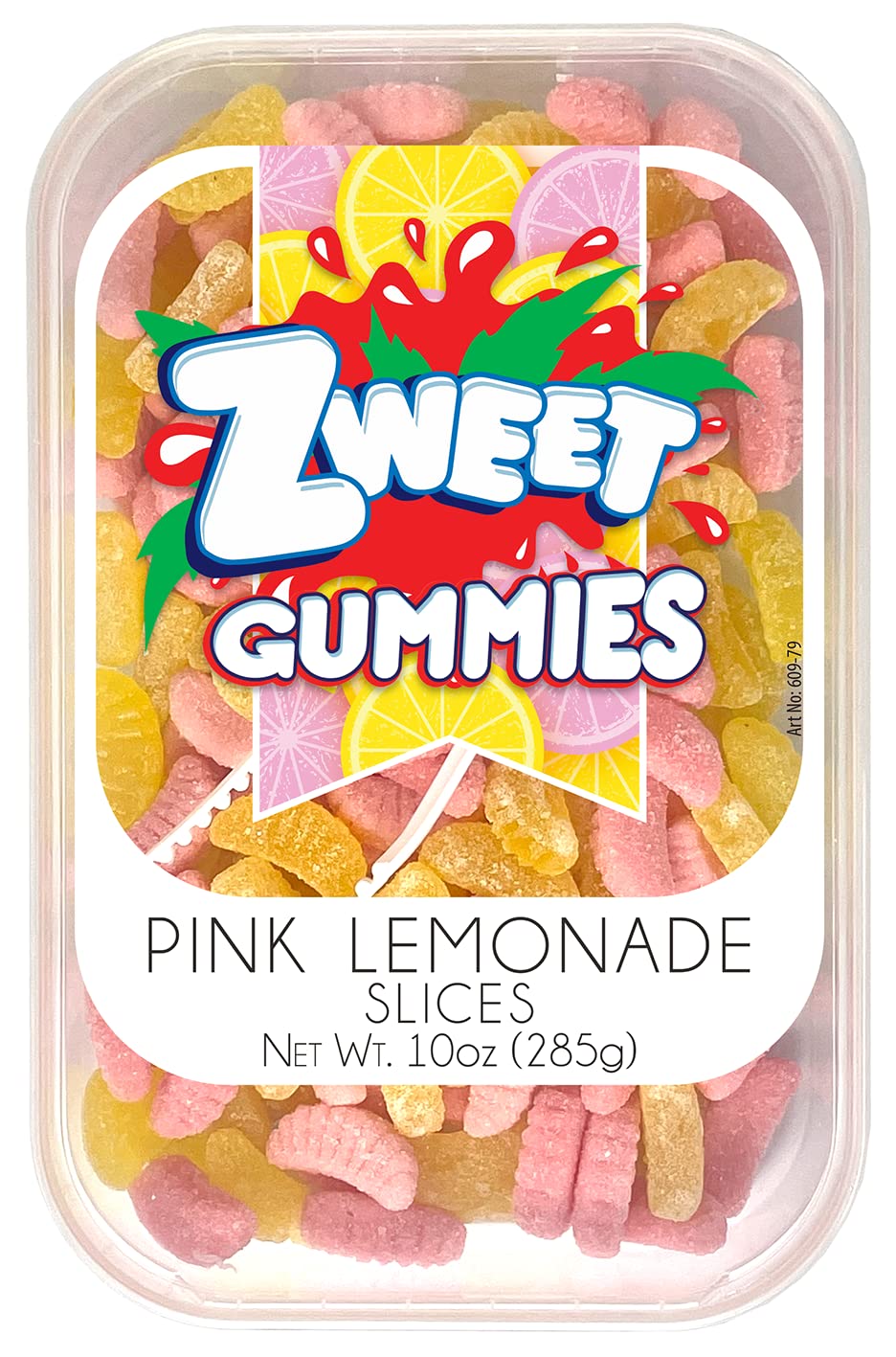 Zweet Gummy Candy Pink Lemonade Chewy Candy 10 Ounce Gummy | Desertcart ...