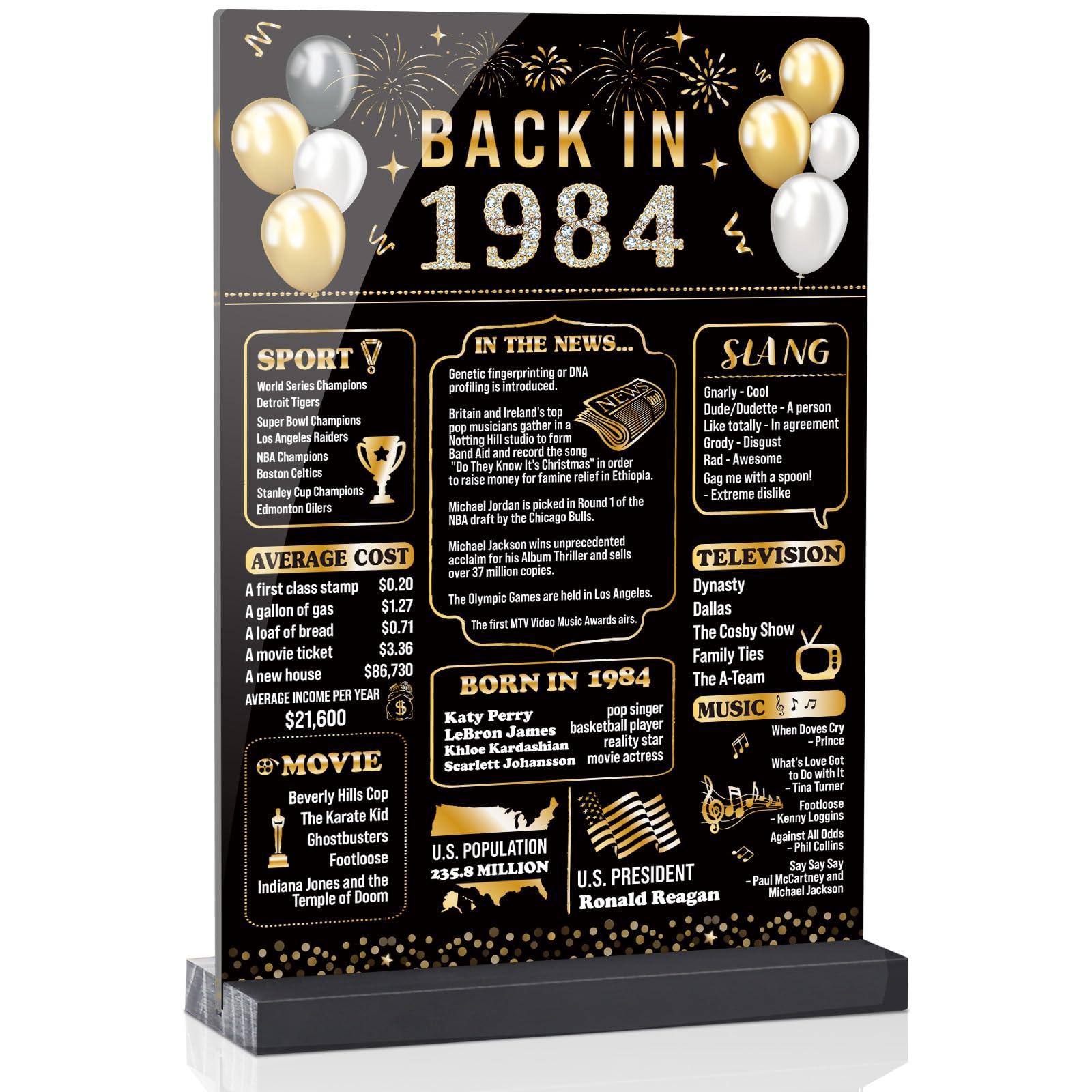 Snapklik.com : Happy 40th Birthday Decorations & Anniversary Party ...