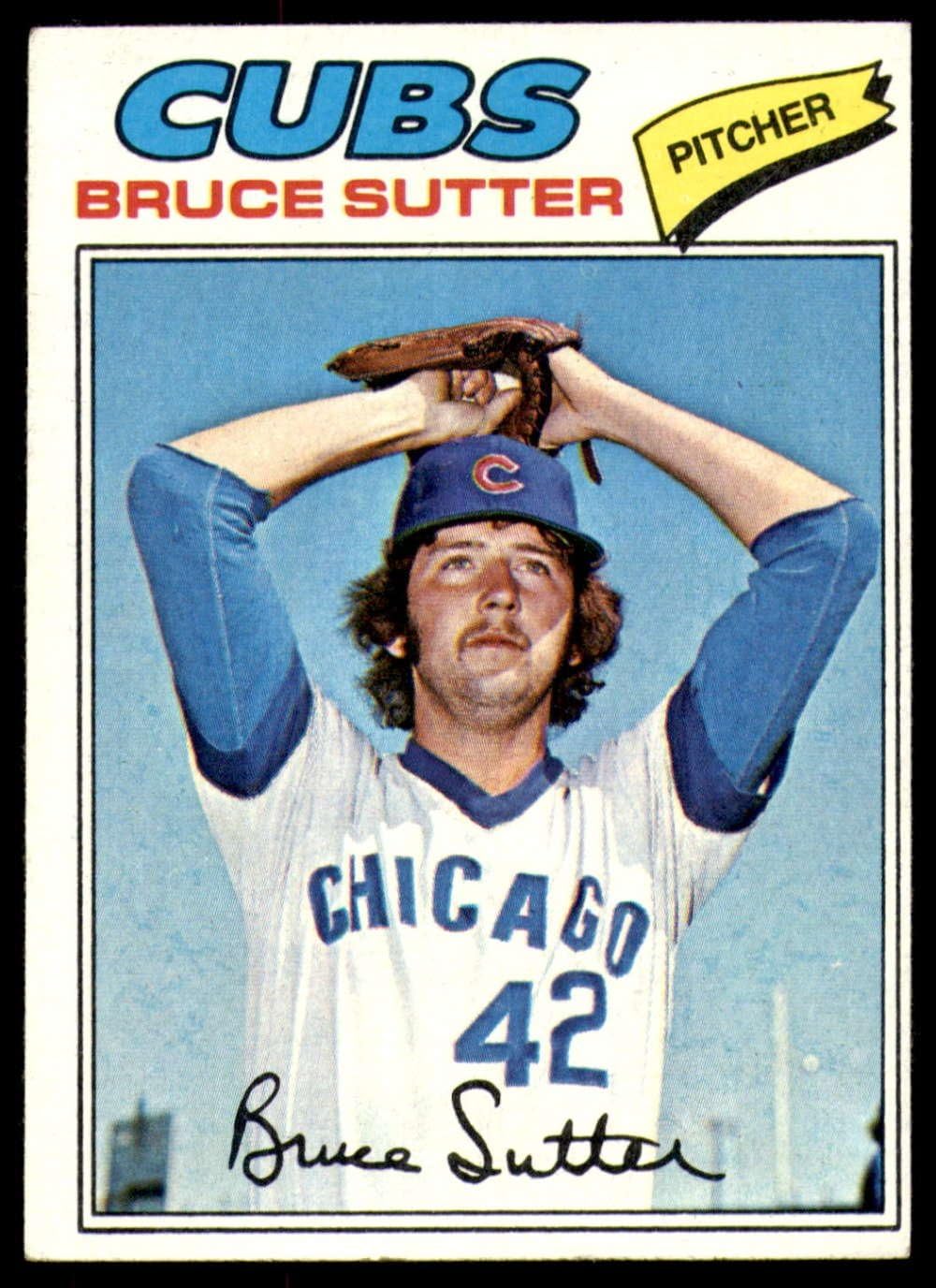 Amazon.com: 1977 Topps #144 Bruce Sutter Very Good RC Rookie Cubs ...