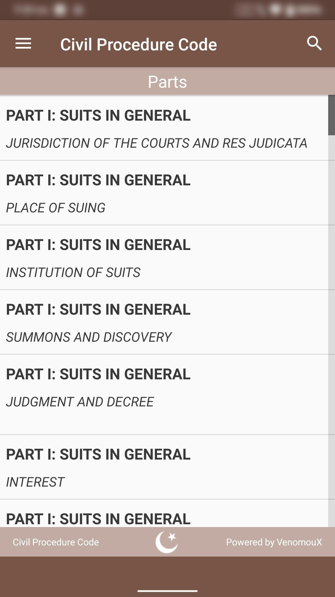 CPC - Civil Procedure Code:Amazon.de:Appstore for Android