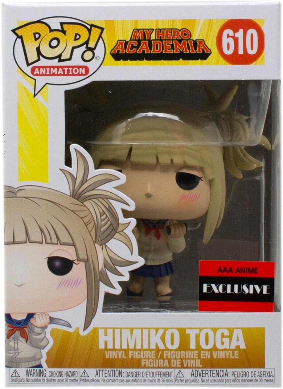 Amazon.com: My Hero Academia Himiko Toga Funko Pop! Vinyl Figure #610 ...
