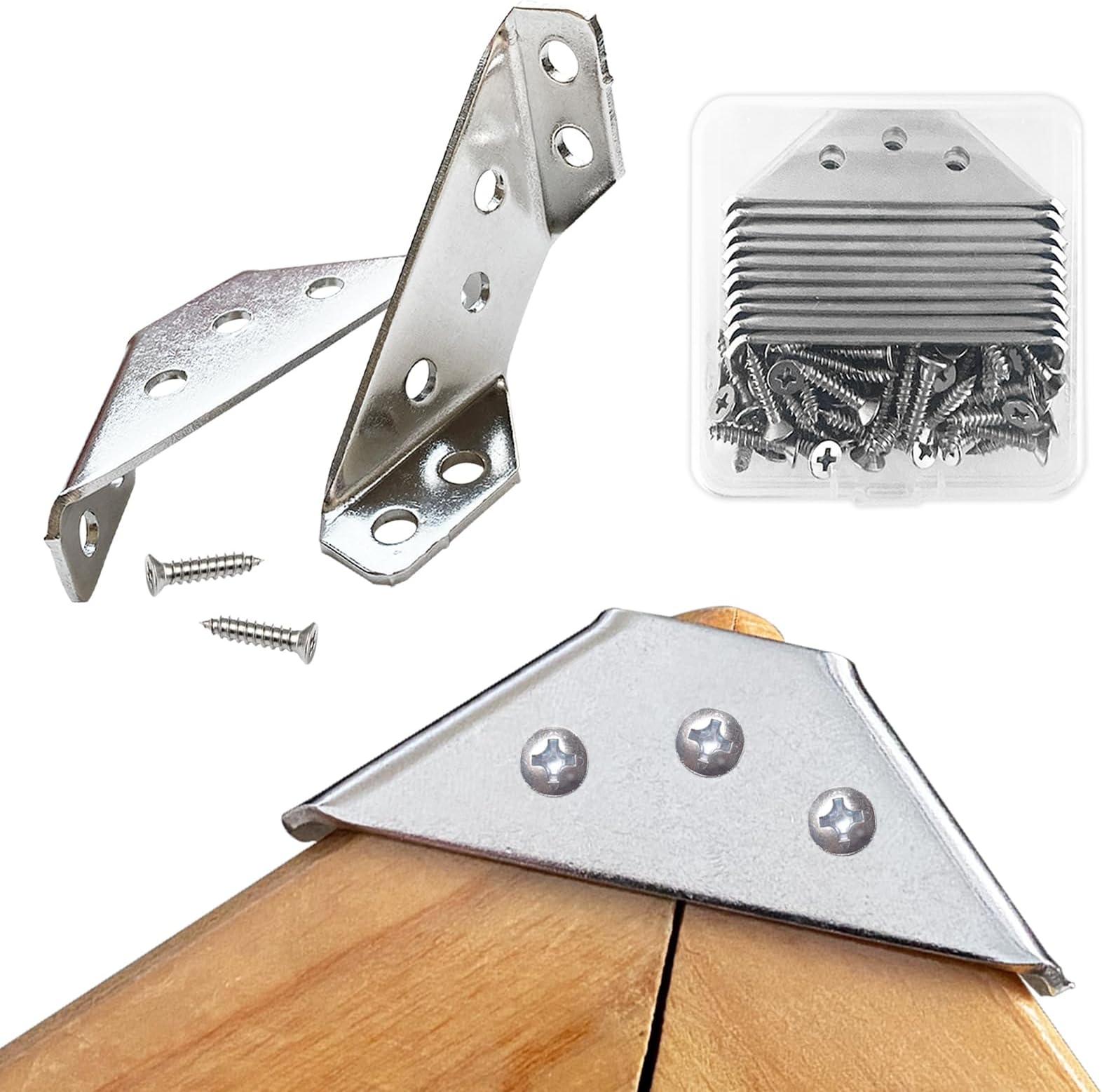 Amazon.com: 10Pcs Universal Furniture Corner Connector Heavy Duty ...