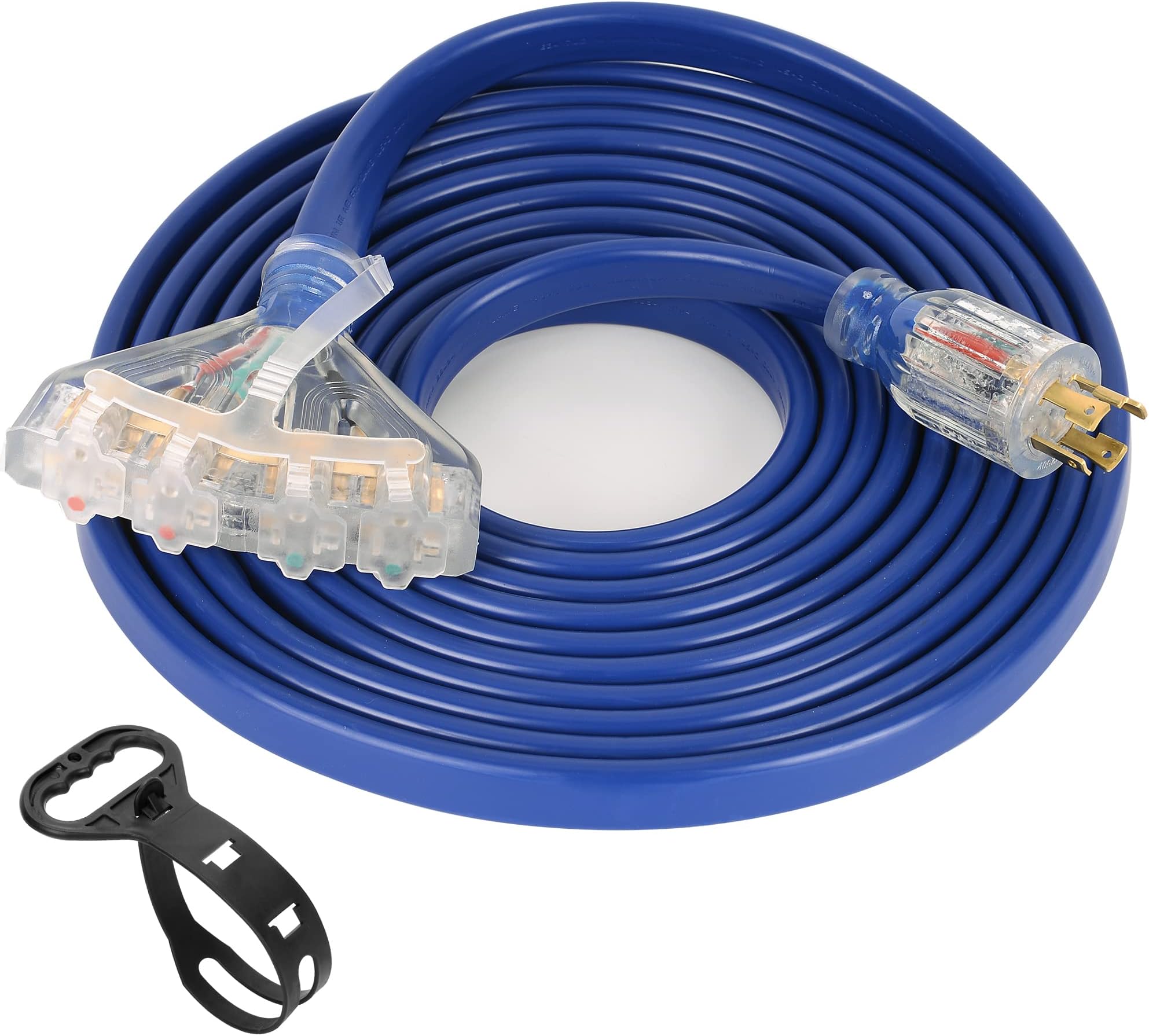 Amazon.com: S7 25 Feet Heavy Duty Generator Adaptor Extension Cord ...