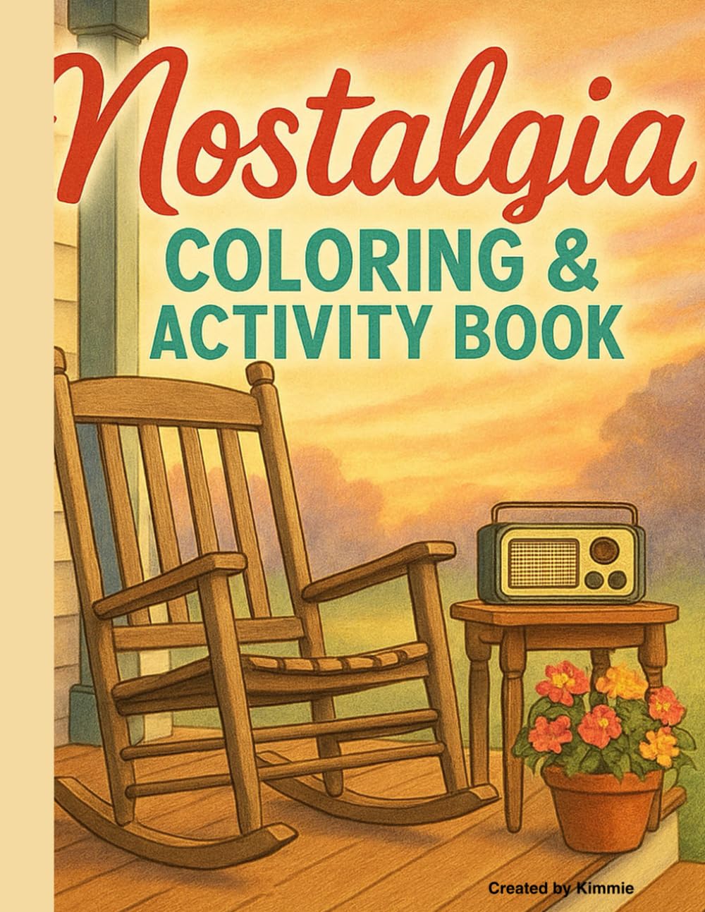 Amazon.com: The Nostalgia Coloring & Activity Book for Seniors: Vintage ...