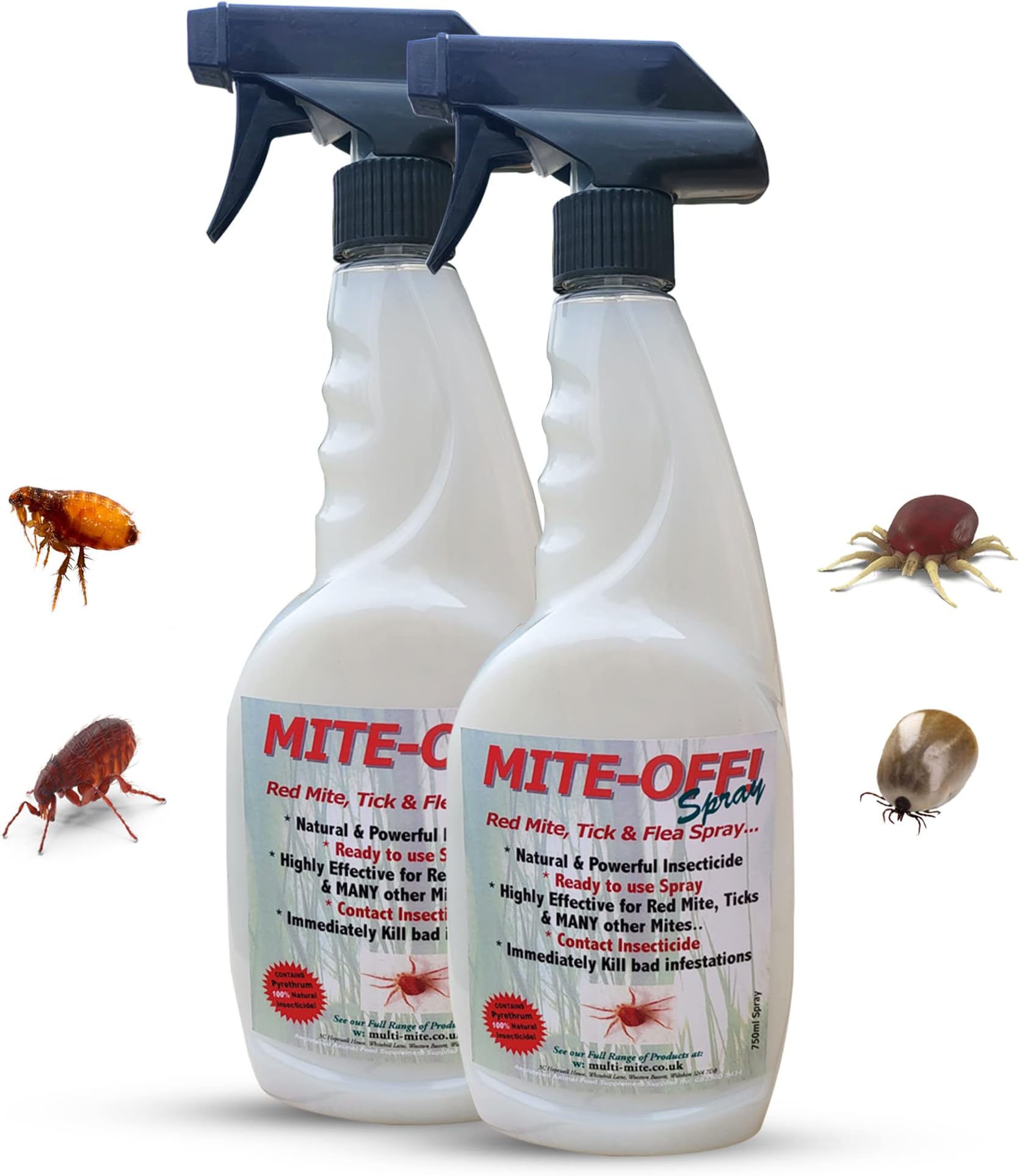 Pest Expert Formula ‘P’ Fumer Poultry Red Mite killer smoke bombs 4 x 3 ...