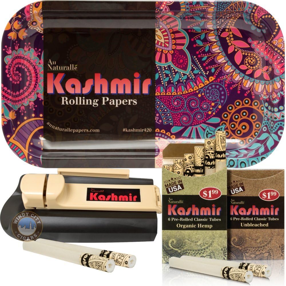 Amazon.com: Kashmir Combo of Organic Classic Pre Rolled Filtered Tubes ...