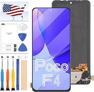 Amazon.com: AMOLED for Xiaomi Poco F4 22021211RG, 22021211RI Screen Replacement kit for Xiaomi ...