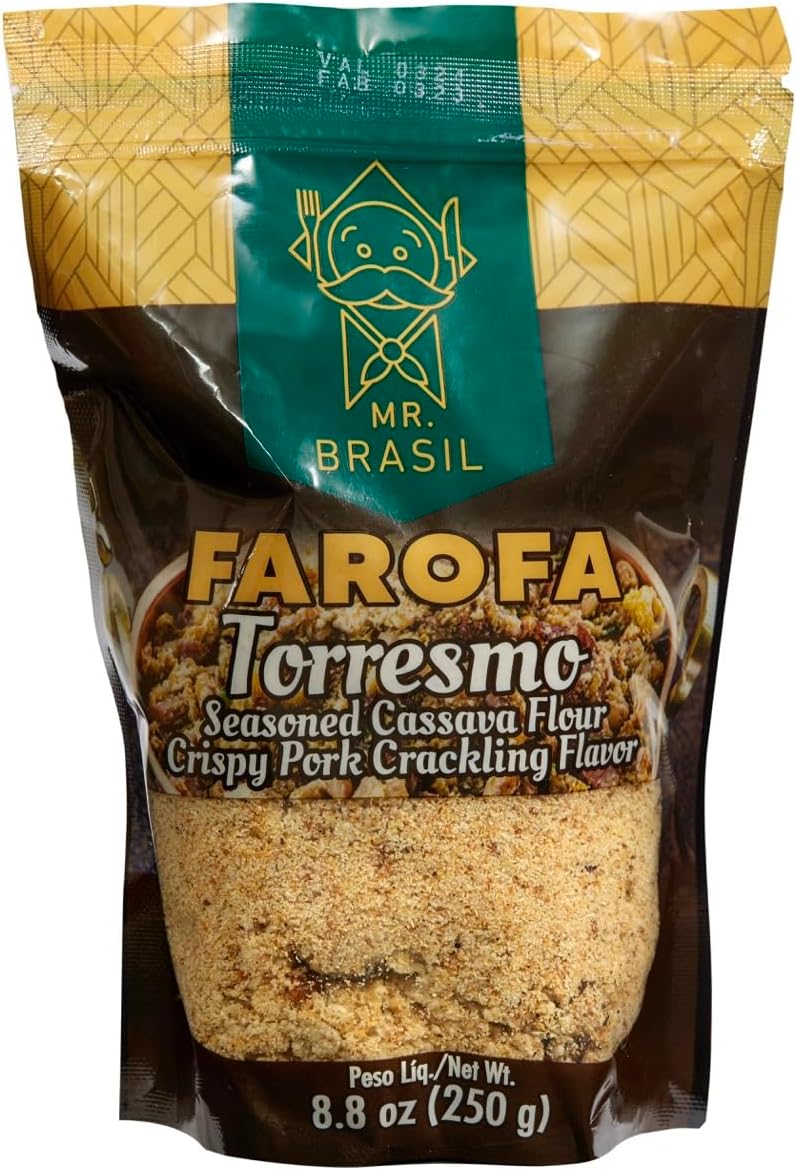 Amazon.com : Yoki - Seasoned Cassava Flour - 14 Oz - Farofa De Mandioca ...