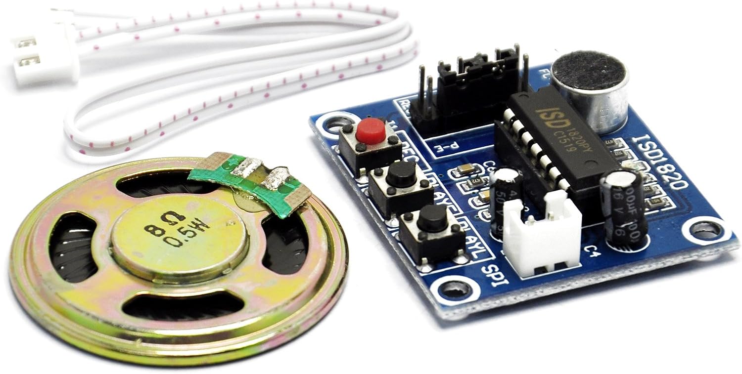 Gikfun ISD1820 Sound Voice Recording Playback Module for Arduino EK1410 ...