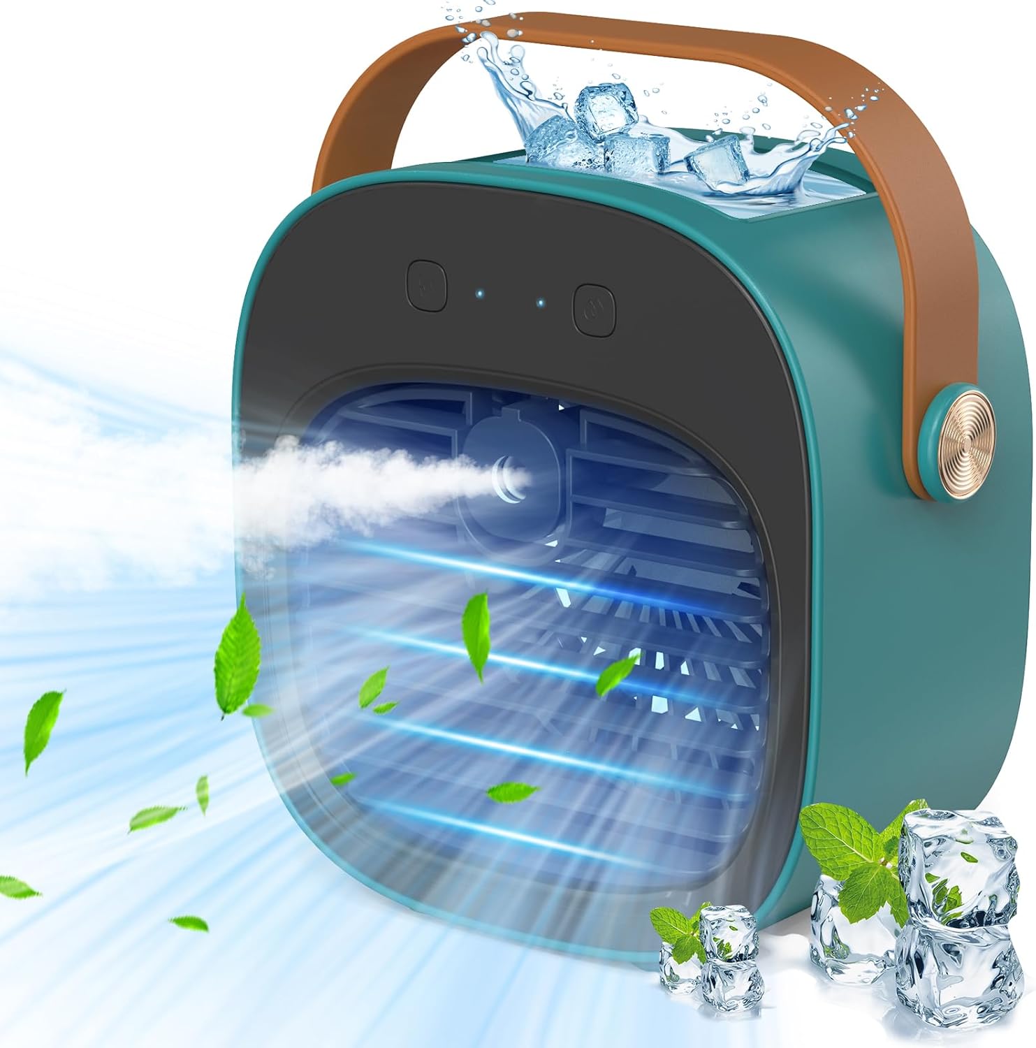 2024 Air Conditioner Portable- Rechargeable Personal Air Cooler with 3 ...