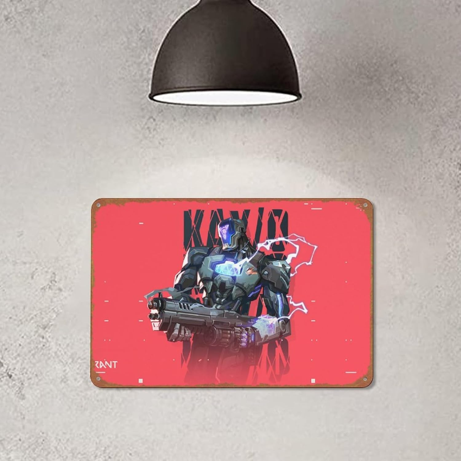 Video Game Valorant Kayo Poster Vintage Cute Metal Sign Gift Retro ...