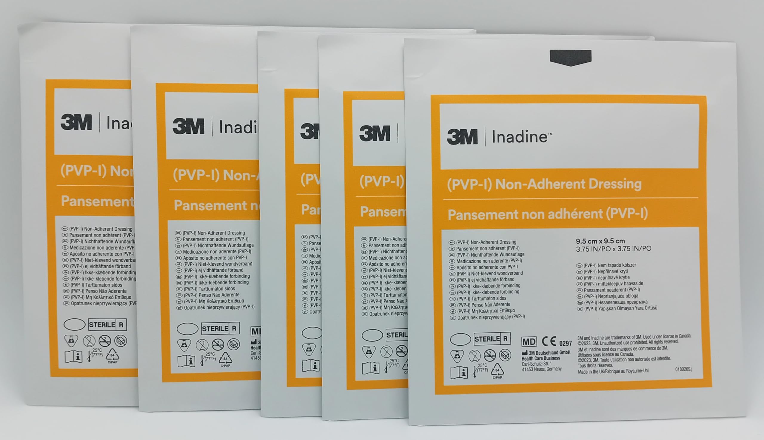 Inadine 9.5cm x 9.5cm (x10) : Amazon.co.uk: Health & Personal Care