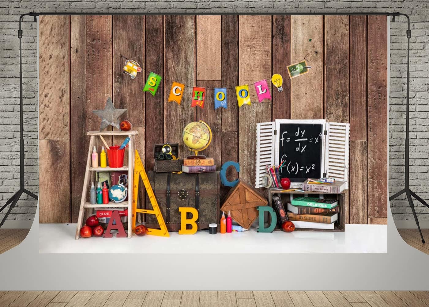Amazon.com : Kate 7x5ft Back to School Kids Photography Backdrops ...