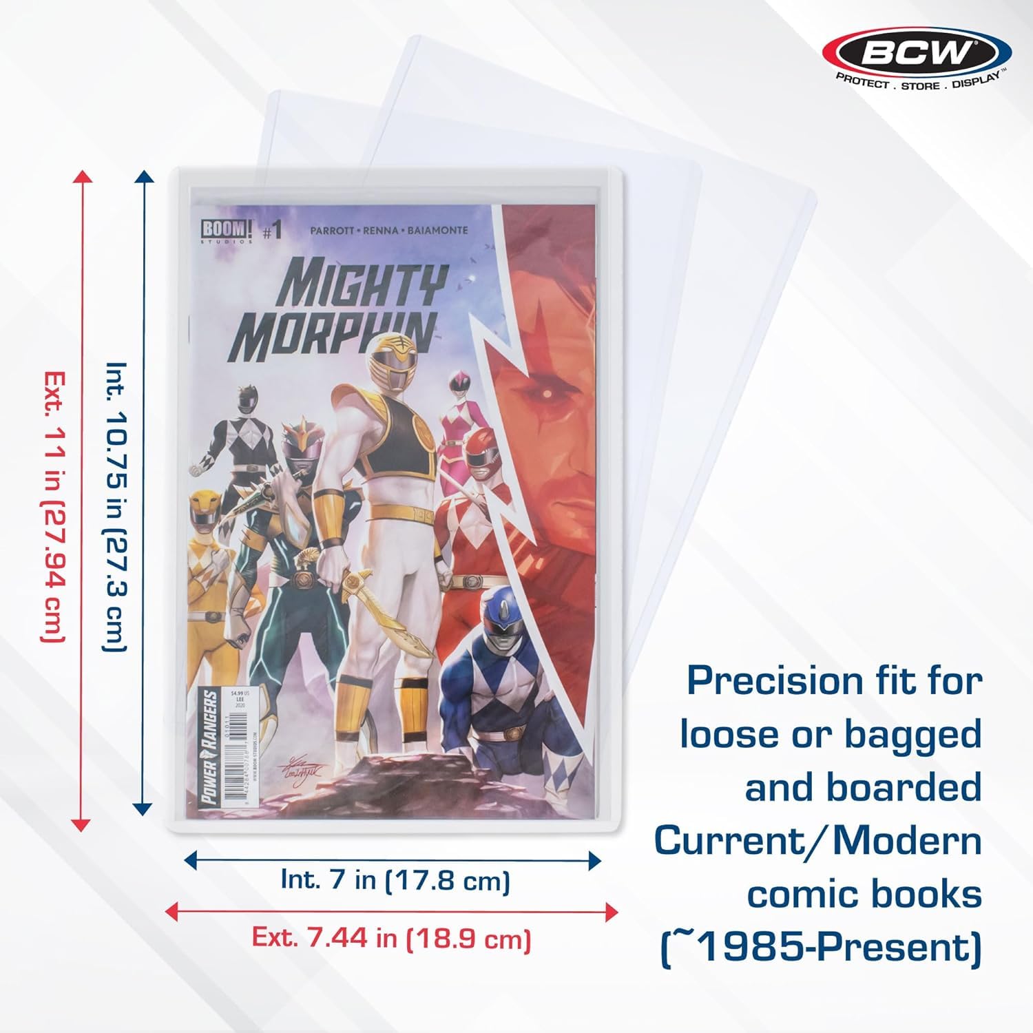 Snapklik.com : BCW Current Comic Book Top Loaders - 20 Ct Premium PVC ...