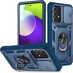 Amazon.com: Fucozan Military Grade for Samsung Galaxy A52 5G Case with Kickstand Ring Holder ...
