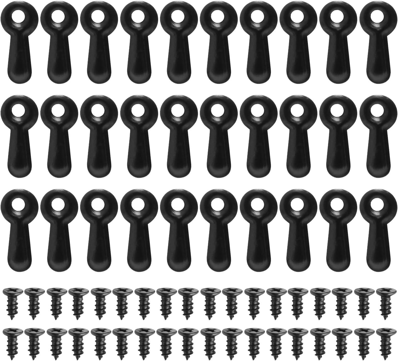 100 Pieces Picture Frame Turn Button Fasteners Set with 100 Pieces ...
