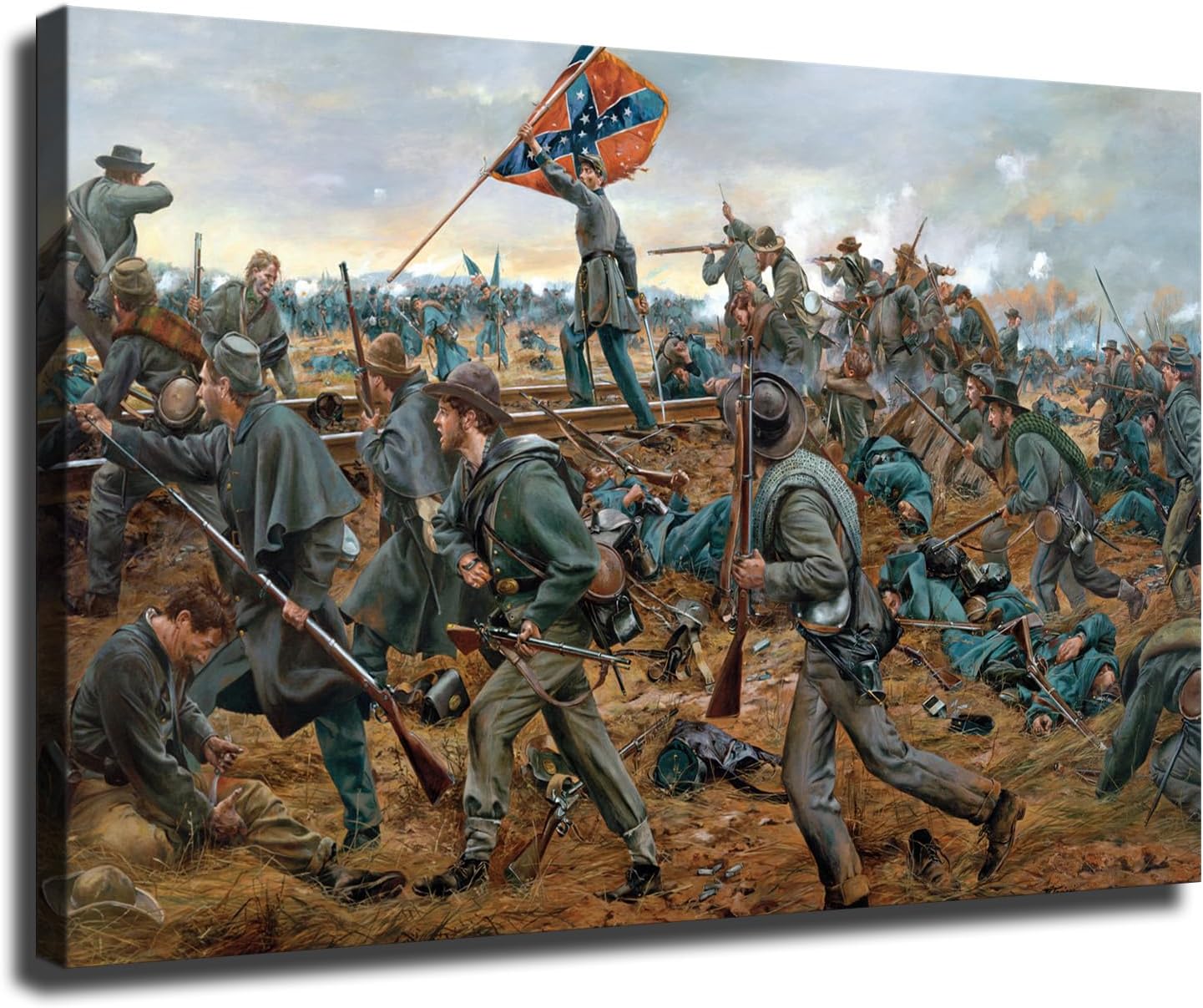 Amazon.com: ZiShak Battle of Fredericksburg Confederate Civil War ...