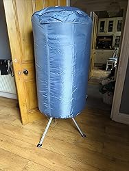 DrySoon Heated Clothes Airer Drying Pod – Holds Up To 12 Hangers ...