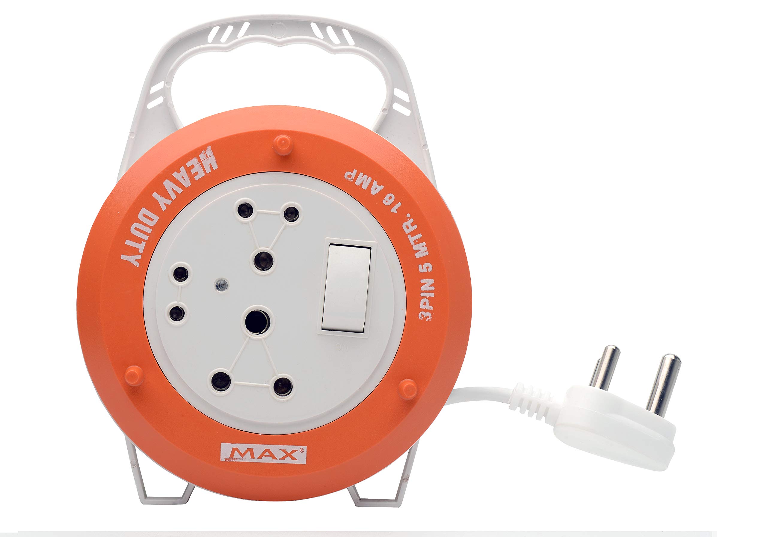 Buy MAX 15 Amp Heavy Duty Flex Box | 3 pin Socket with Switch and ...