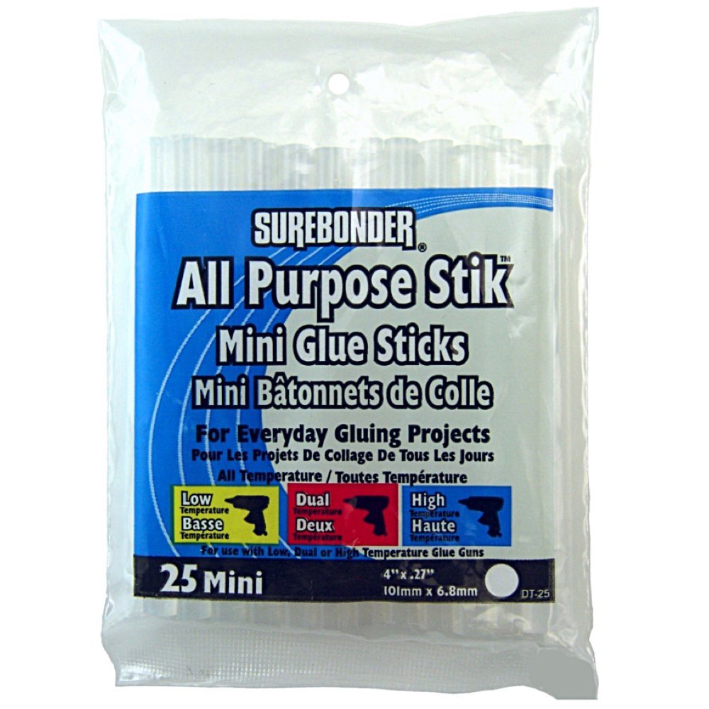 Amazon.com: GLUE STICKS 0.3IN. CLR 2