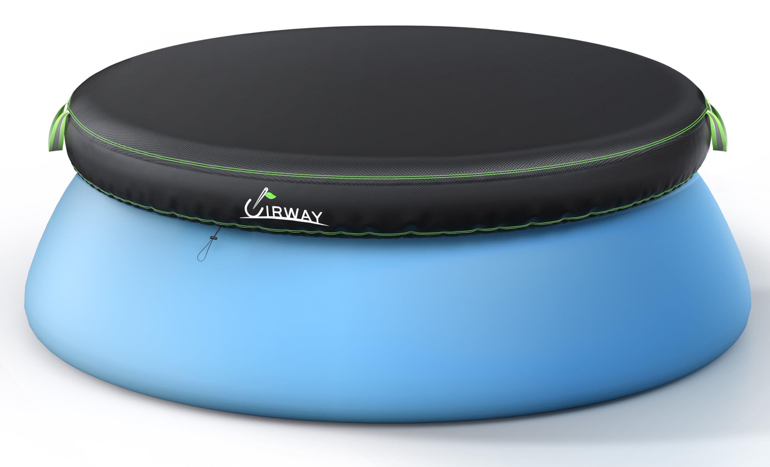 Snapklik.com : UIRWAY 8FT Round Pool Cover, Inflatable Pool Covers For ...