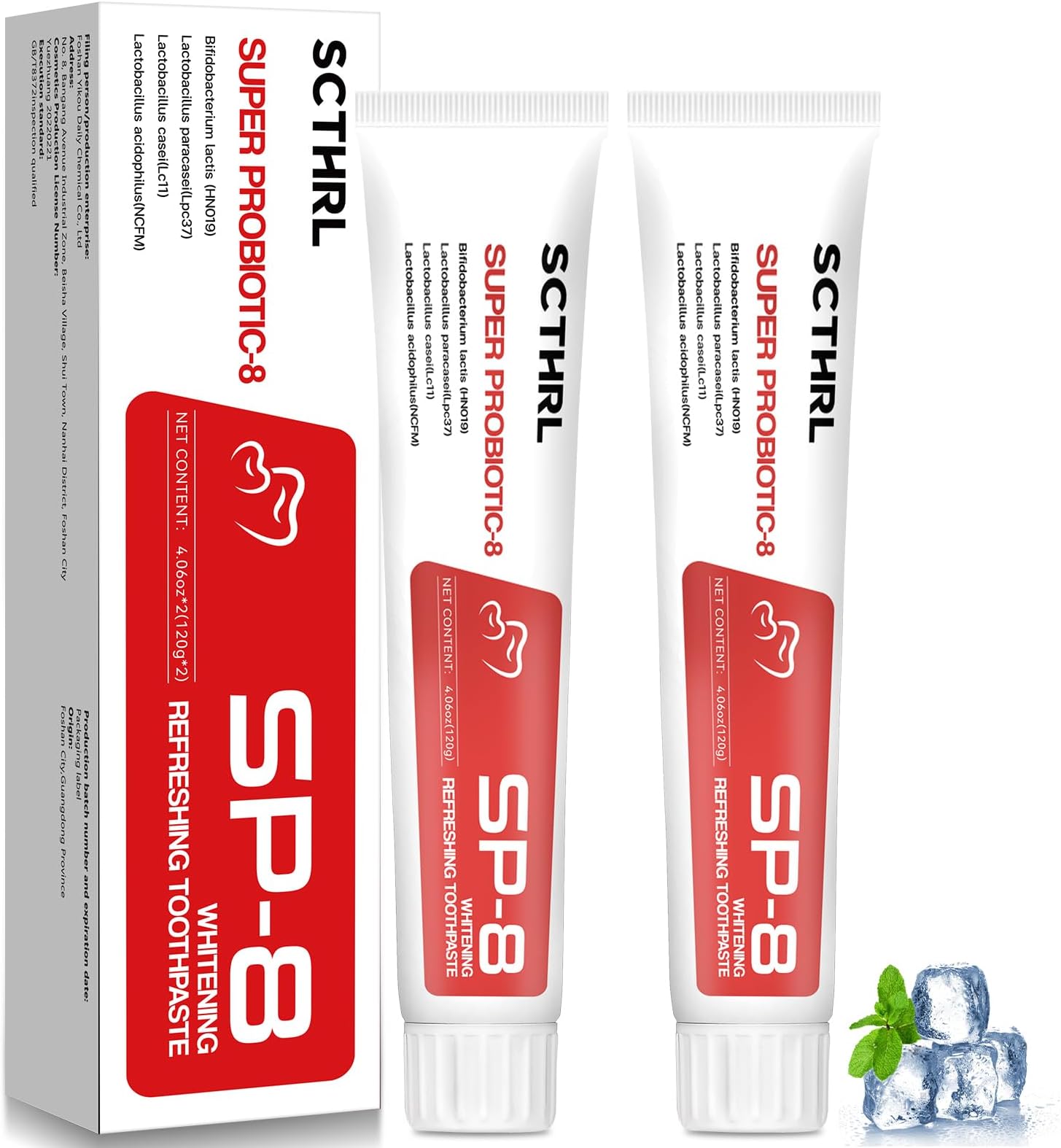 Amazon.com: SP-8 Probiotic Ultra Whitening Toothpaste Upgraded, SP-8 ...