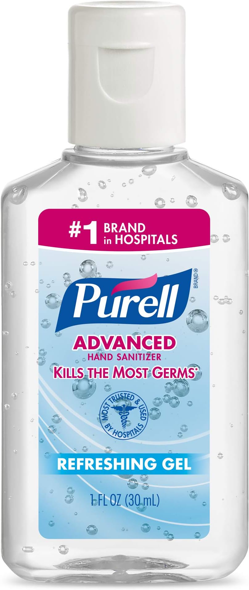 Amazon.com : Purell Advanced Hand Sanitizer Refreshing Gel, 1 Fl Oz : Health & Household