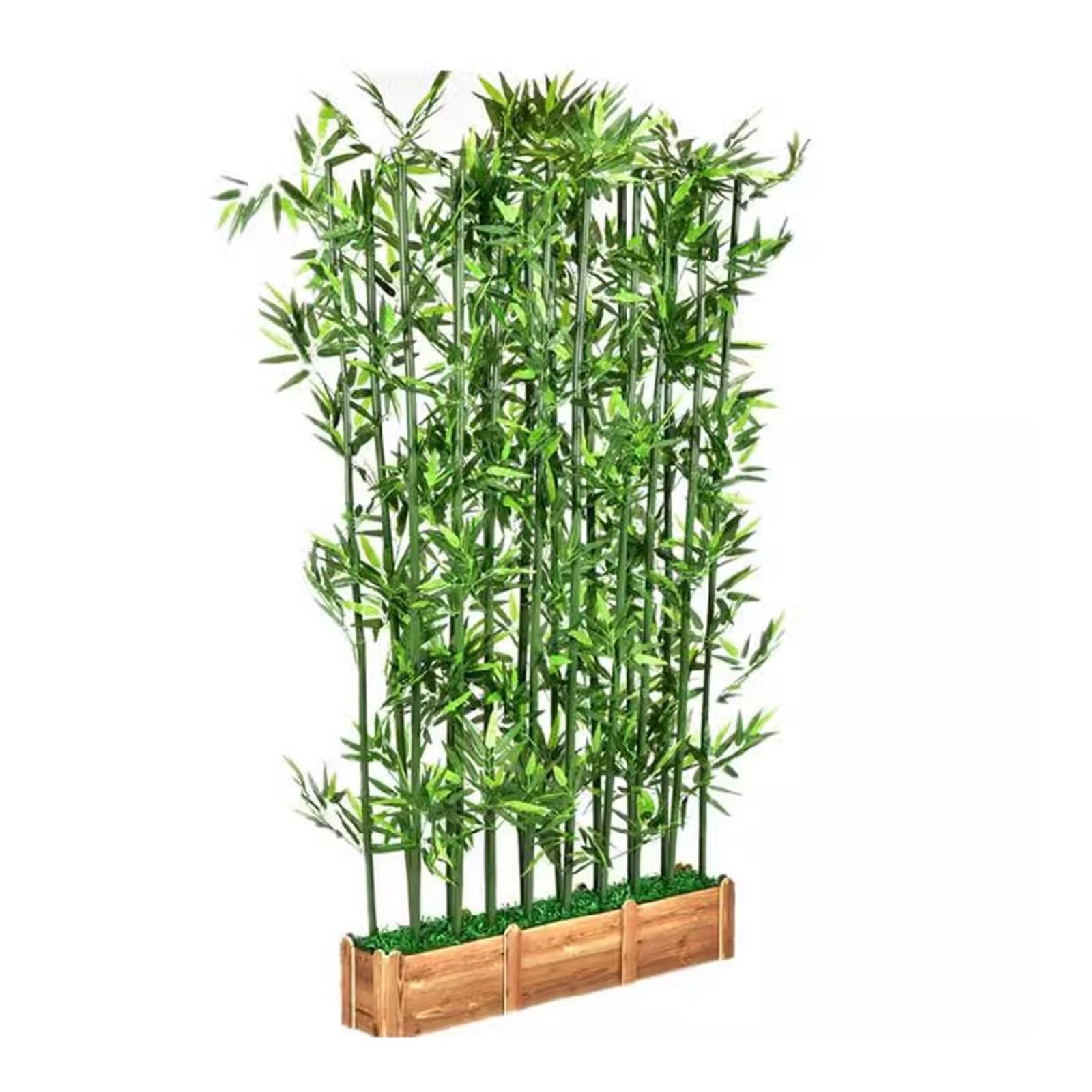 Artificial Bamboo Screen Office Or Restaurant Plants For Room Divider