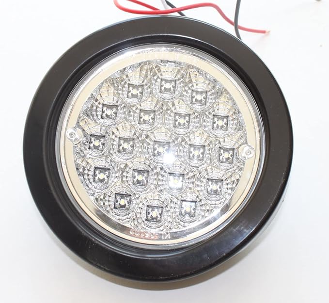 Amazon.com: Radiant Pair of 4" Round LED Back-up Reverse Light Kits ...