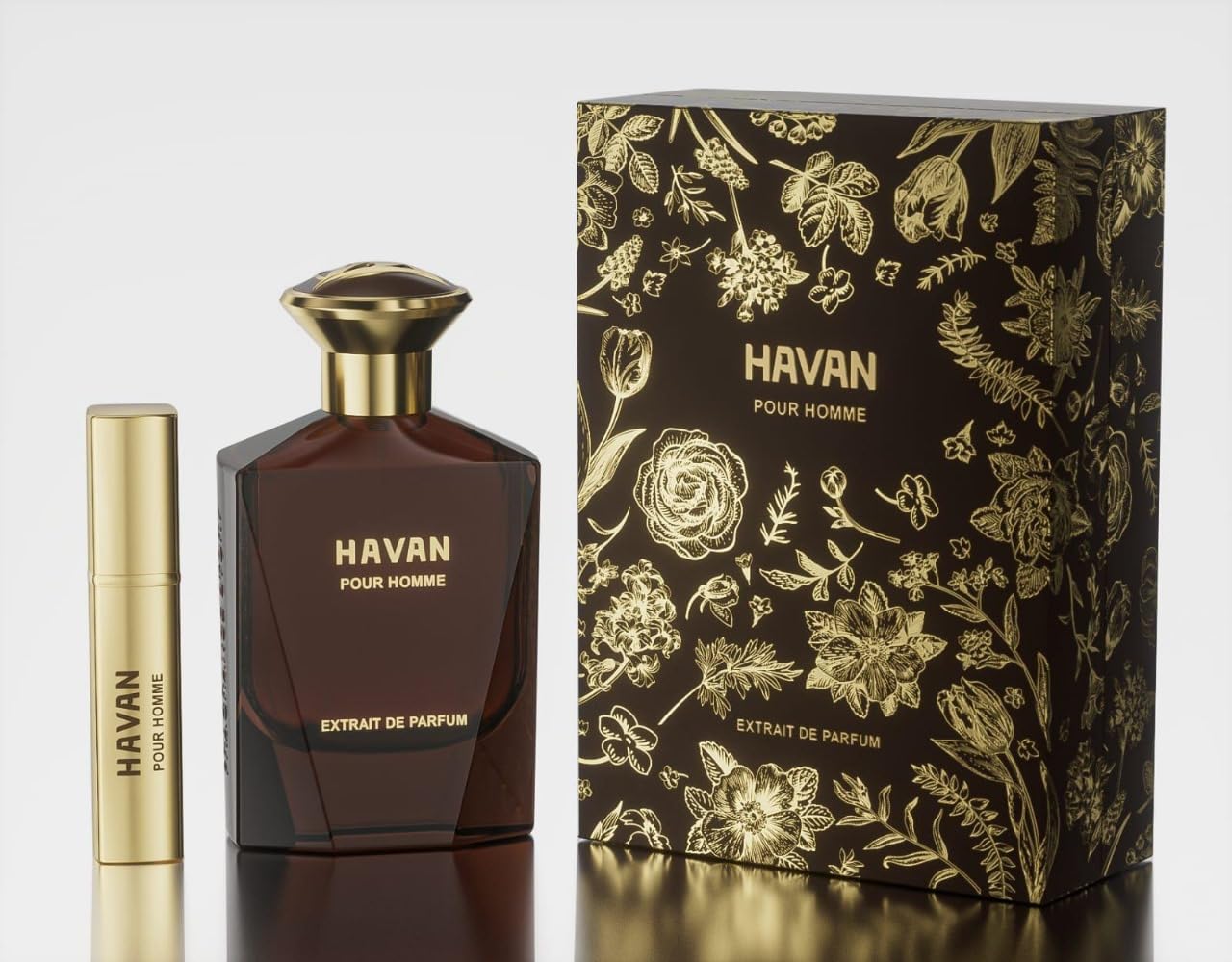 Amazon.com : Fragrance Story Inc HAVAN 3.4OZ EXTRAIT DE PARFUM MEN ...