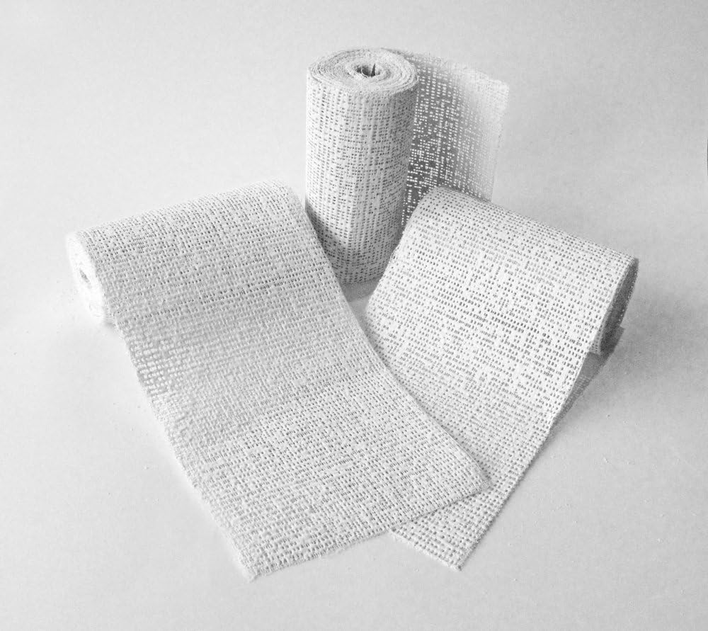 Craftmill 8cm Modroc - Modrock Plaster of Paris Bandage - 12 Rolls ...