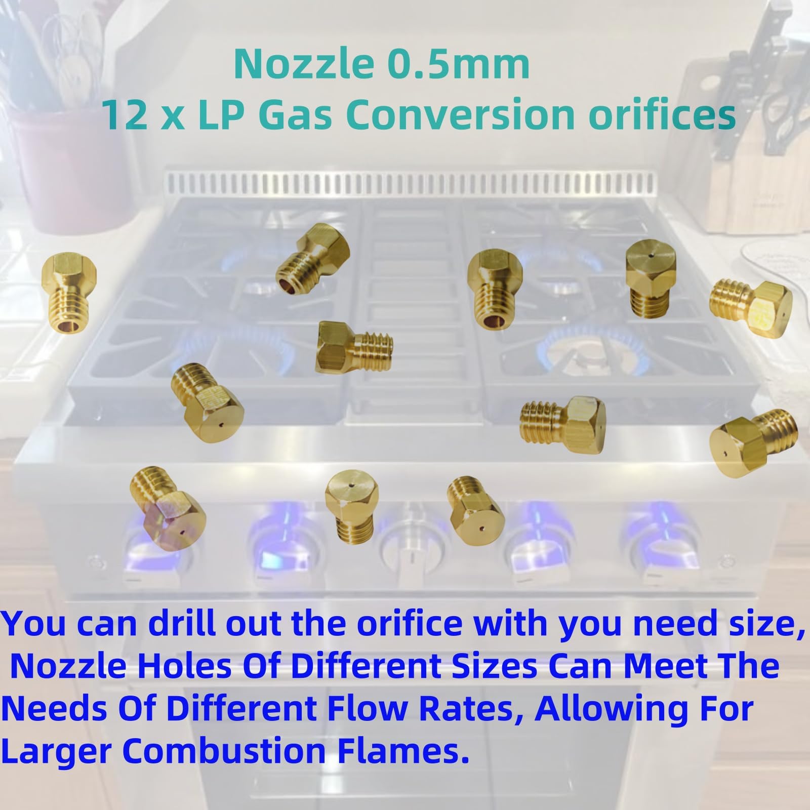Burner Orifice Size Chart Natural Gas & Propane Stove Conversion