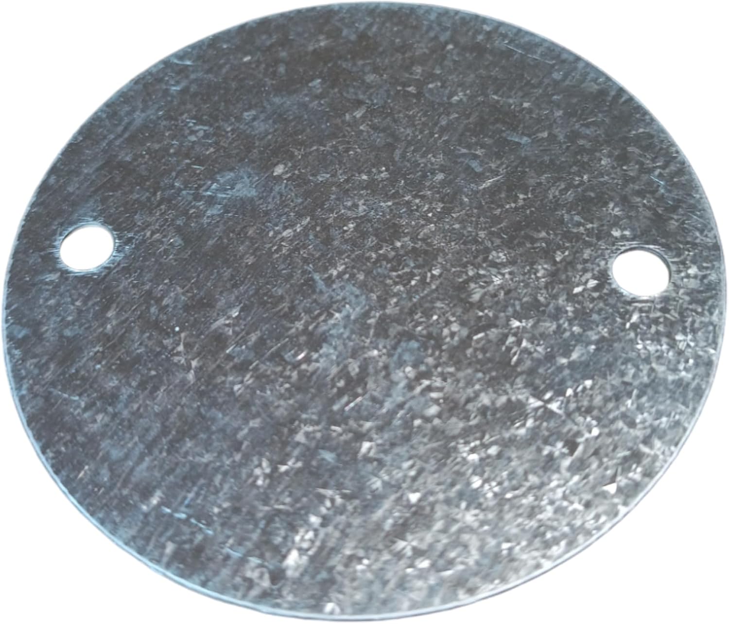 Galvanised Steel Box Lid 68mm - Fits 20mm & 25mm Conduit Boxes ...