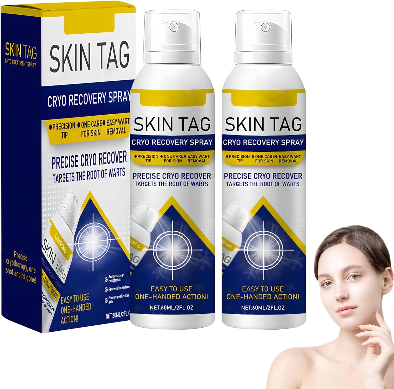 2 Pcs New Chillerase Bump Renewal Spray - Soothing and Cooling Spray ...