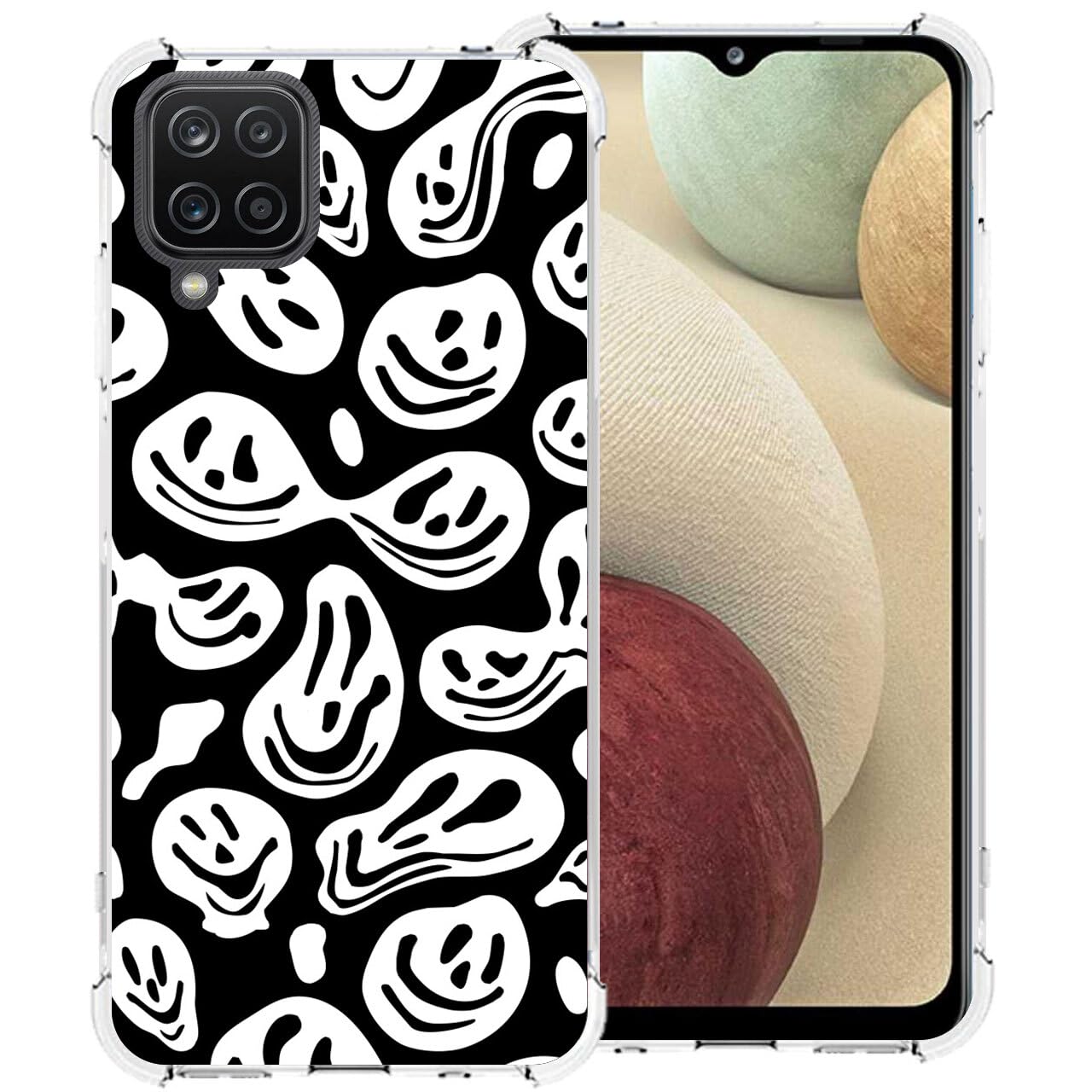 Amazon.com: zaztify Phone Case for Samsung Galaxy A12/M12/A12 Nacho/F12 ...