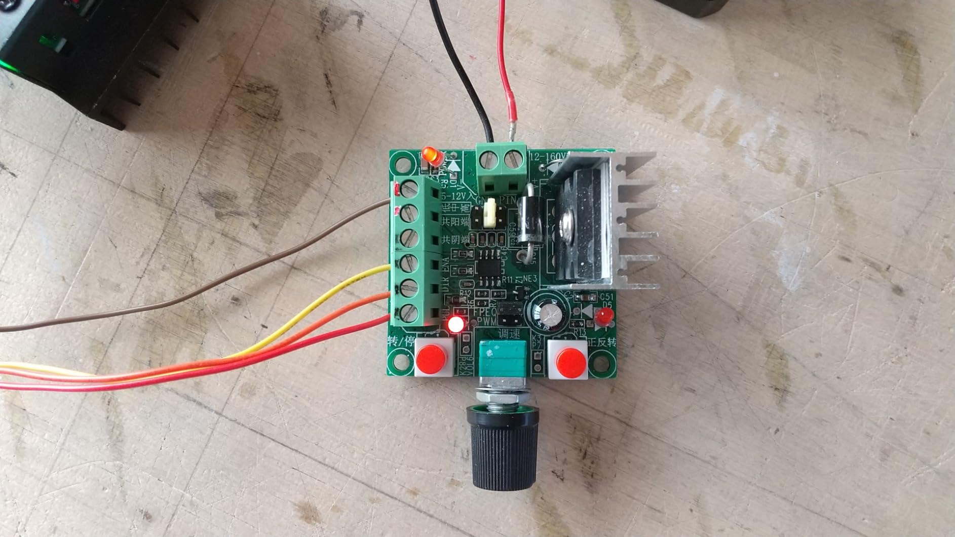 Amazon.co.jp: SHANGHh PWM パルス信号発生器 ボード ステッパモータコントローラ DC15-80V or DC12V : 産業・研究開発用品