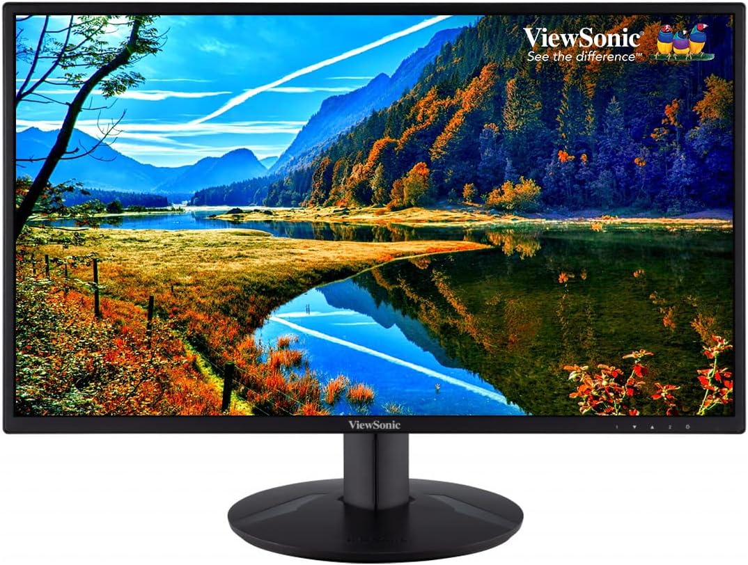 ViewSonic VA2210-mh Moniteur IPS 22" Full HD 1920x1080 Pixels, 5ms, VGA ...