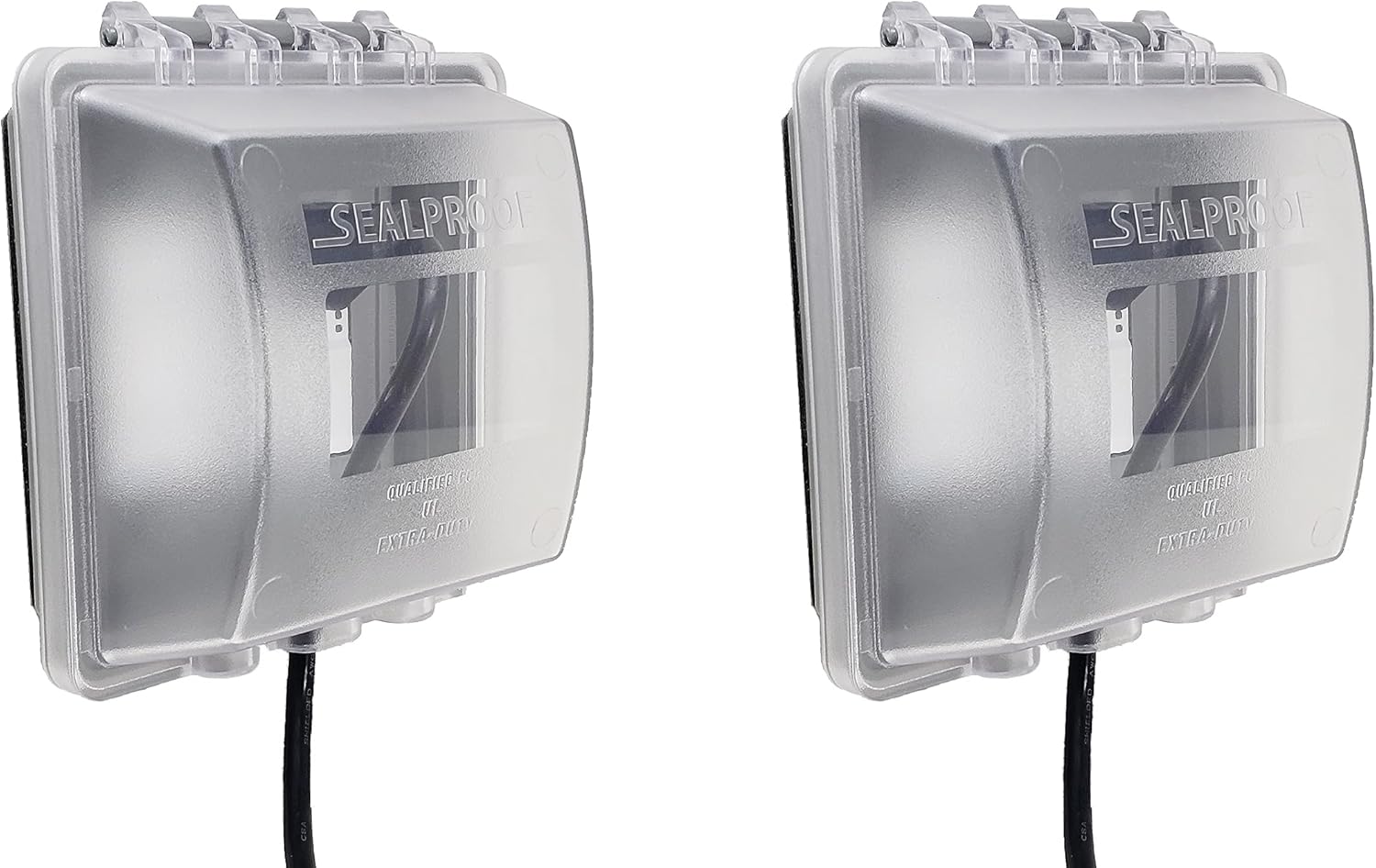 Weatherproof Lockable Outlet Cover, 2-Gang, UL Extra Philippines | Ubuy