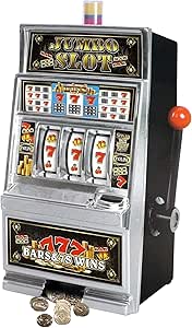 Amazon.com : Mirage Imports Jumbo 15" Slot Machine Coin Bank | Casino ...