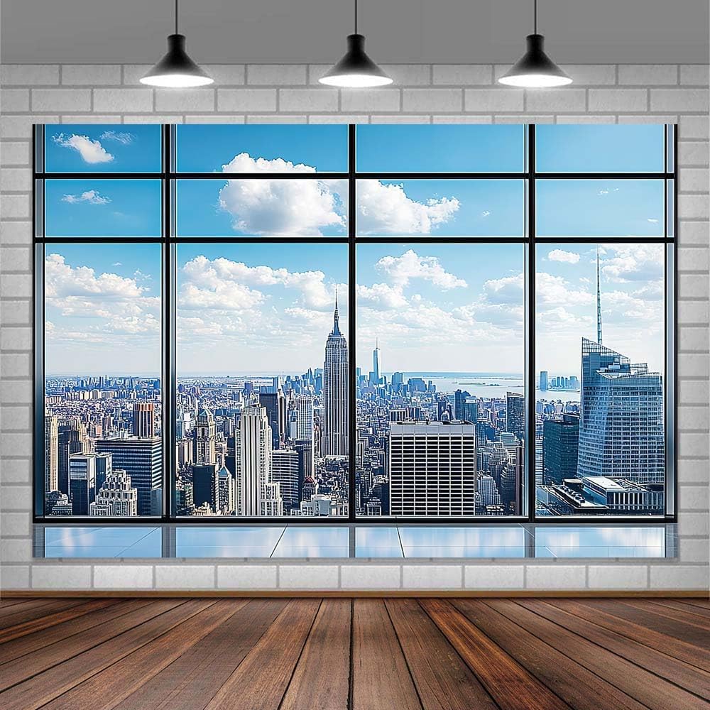 Amazon.com : 7X5ft Office Photo Backdrop Photography Background for ...