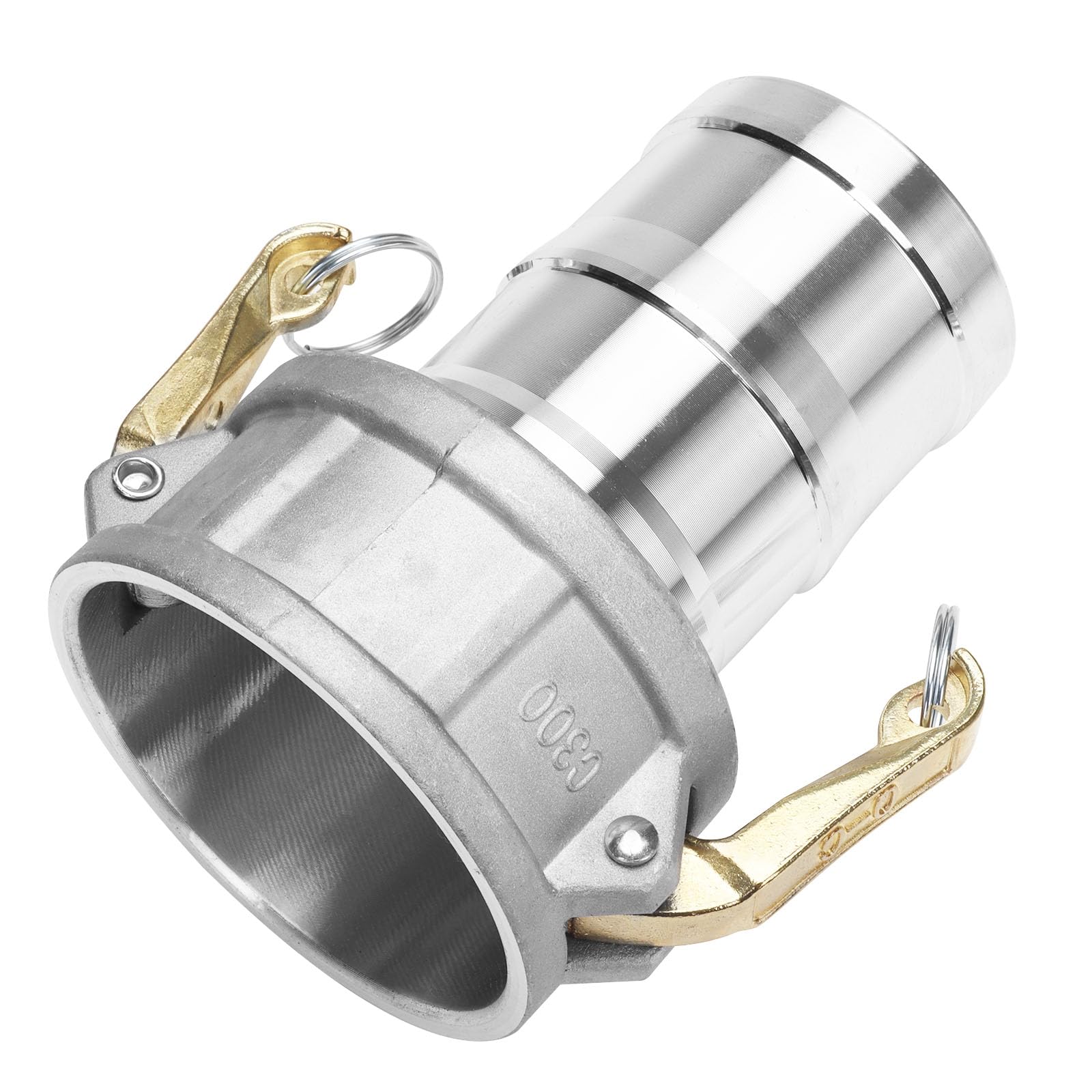 Snapklik.com : DERPIPE Aluminum PartC Camlock Fitting - 3" Female Cam ...
