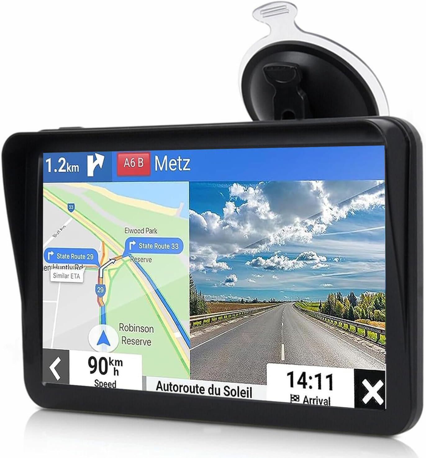 Amazon.com: GPS Navigation for Car Truck - Navigation System 9 Inchs ...