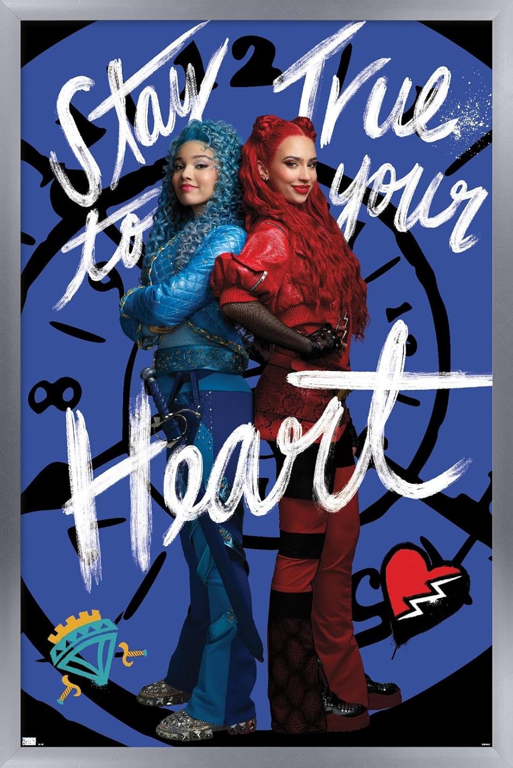 Amazon.com: Disney Descendants: The Rise of Red - Stay True Wall Poster ...