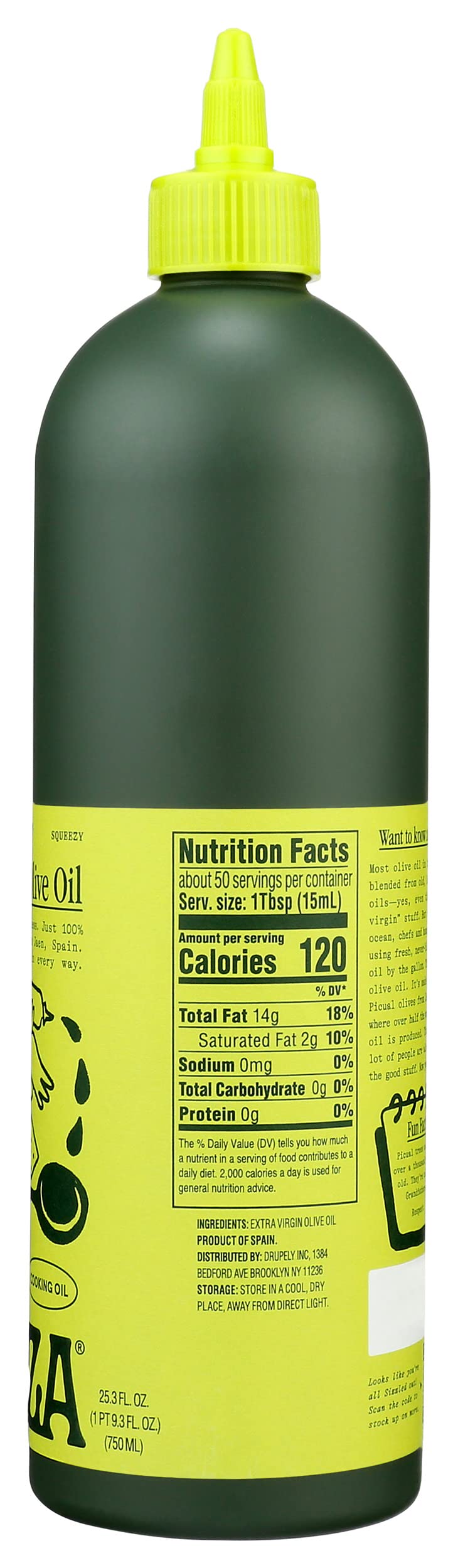 Snapklik.com : Graza Sizzle Extra Virgin Olive Oil Peak Harvest Cooking ...