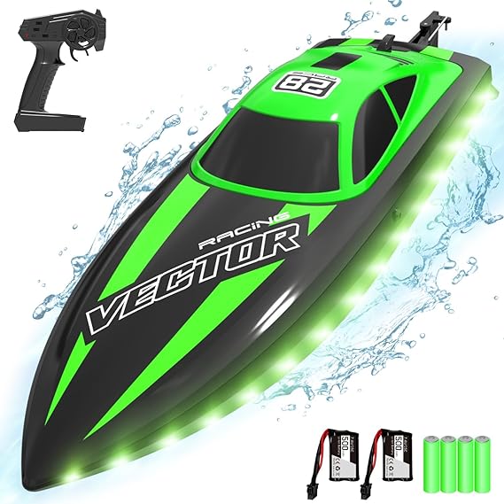 Amazon.com: VOLANTEXRC RC Boat 20MPH Fast Remote Control Boat for ...