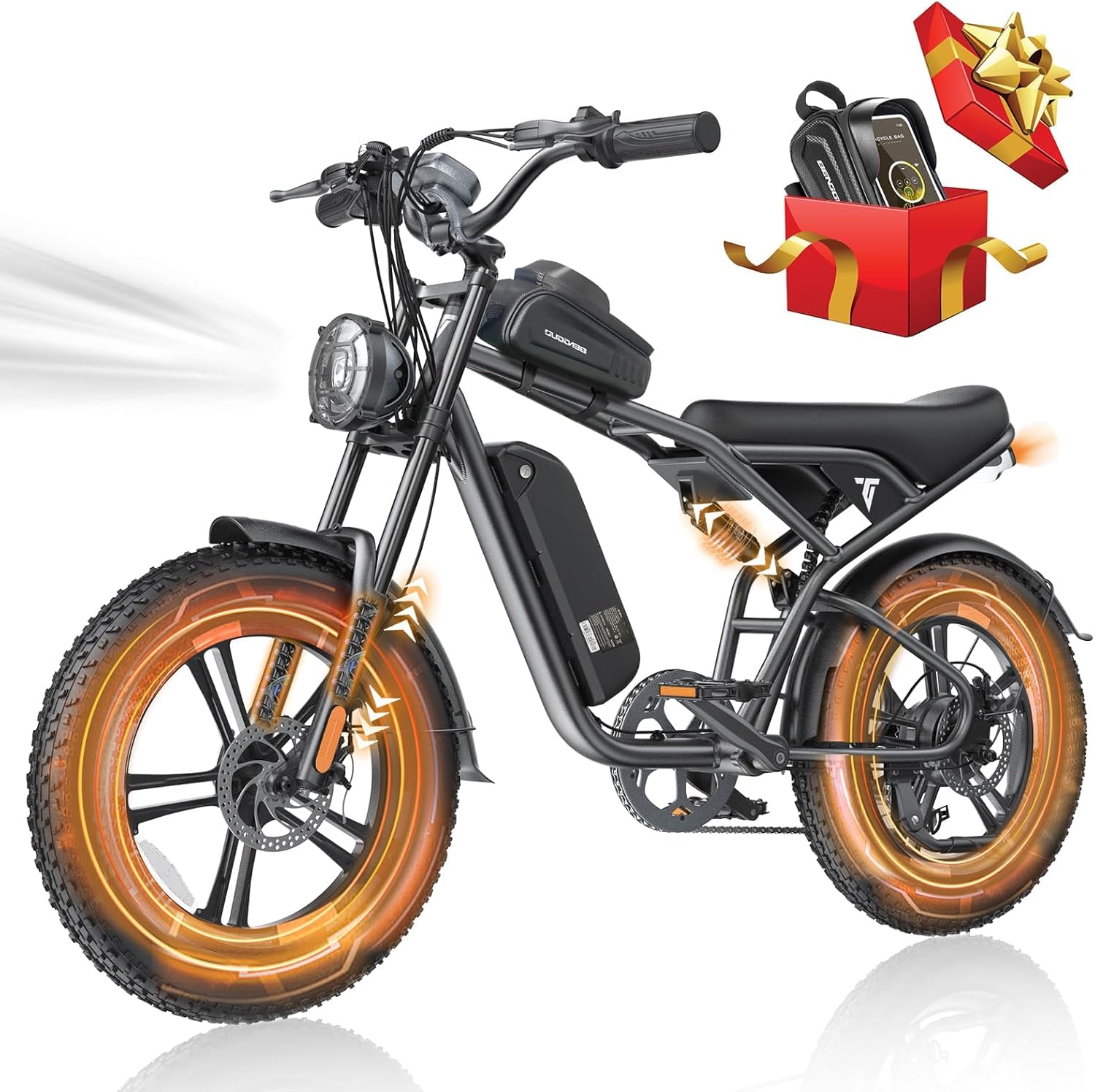 Amazon.com : Trafly Electric Bike for Adults, 2000W Ebike, Top Speed ...